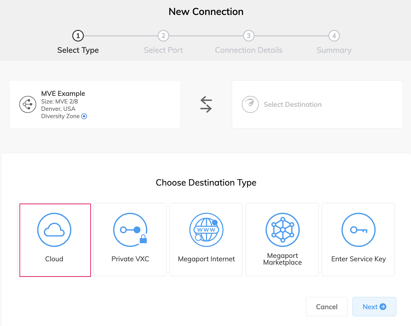 Creating a VXC to an MVE Integrated with Aviatrix - Megaport Documentation - Megaport Documentation